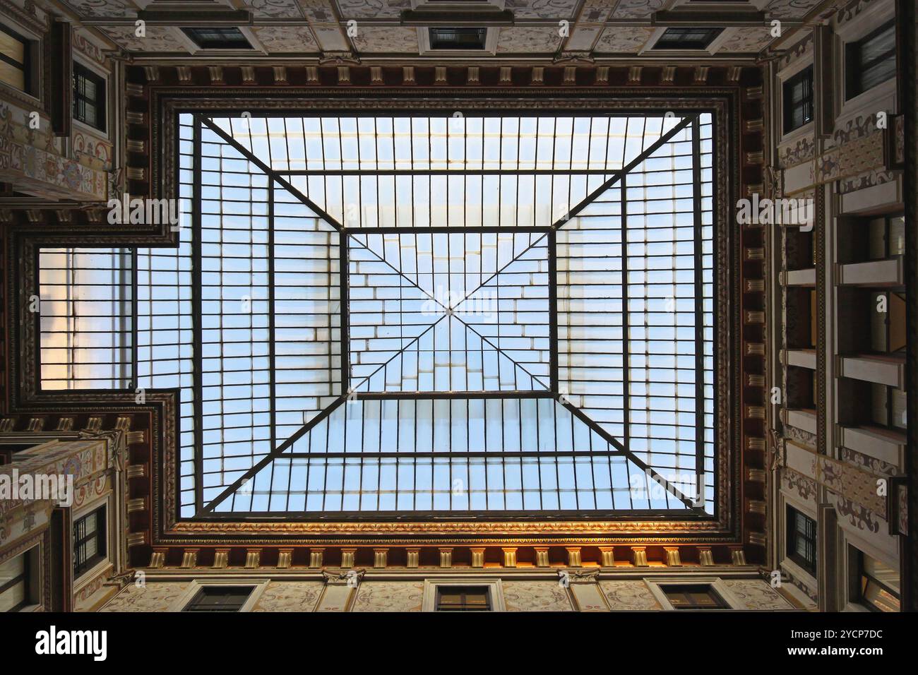Rectangular skylight hi-res stock photography and images - Alamy