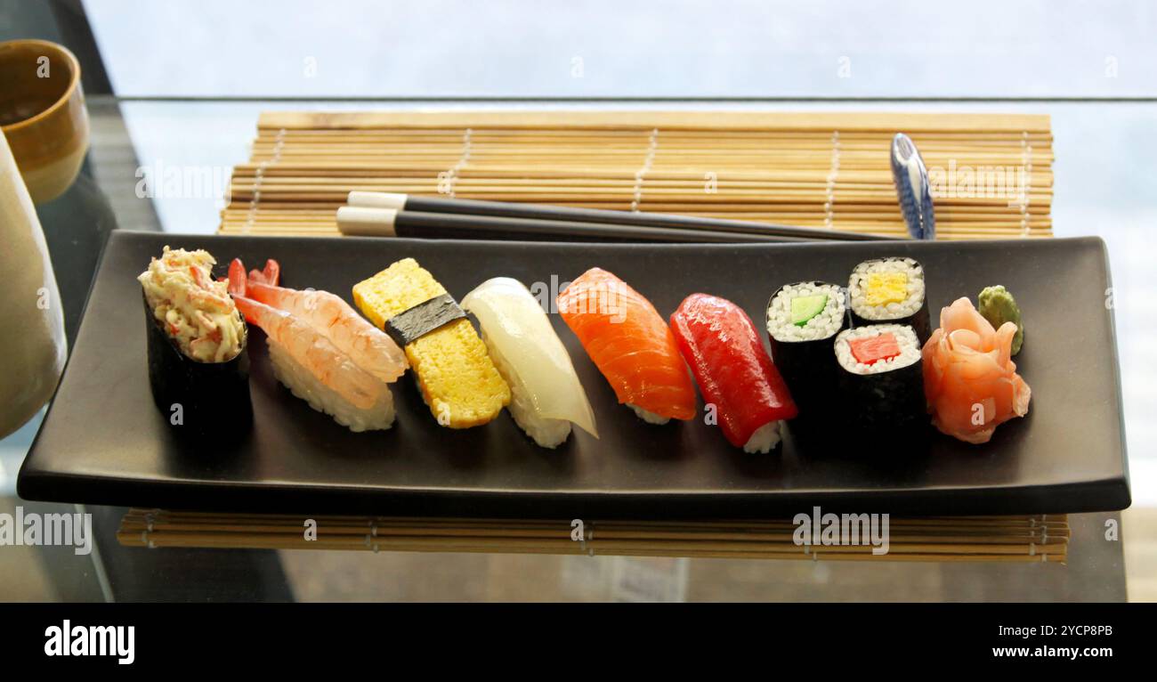 Food traditional sushi selection hi-res stock photography and images ...