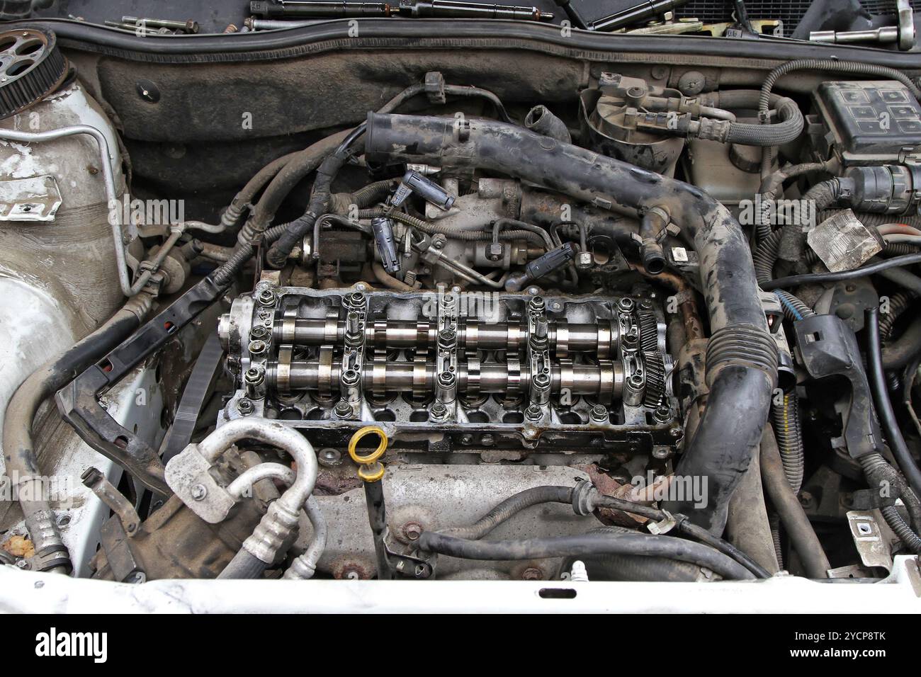 Open car engine hi-res stock photography and images - Alamy
