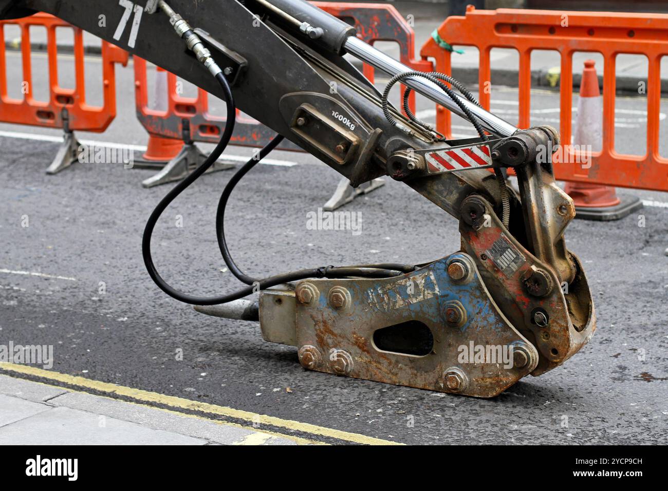 Pneumatic jack hummer Stock Photo - Alamy
