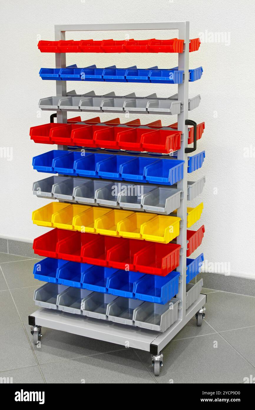 Workshop parts storage bins hi-res stock photography and images - Alamy
