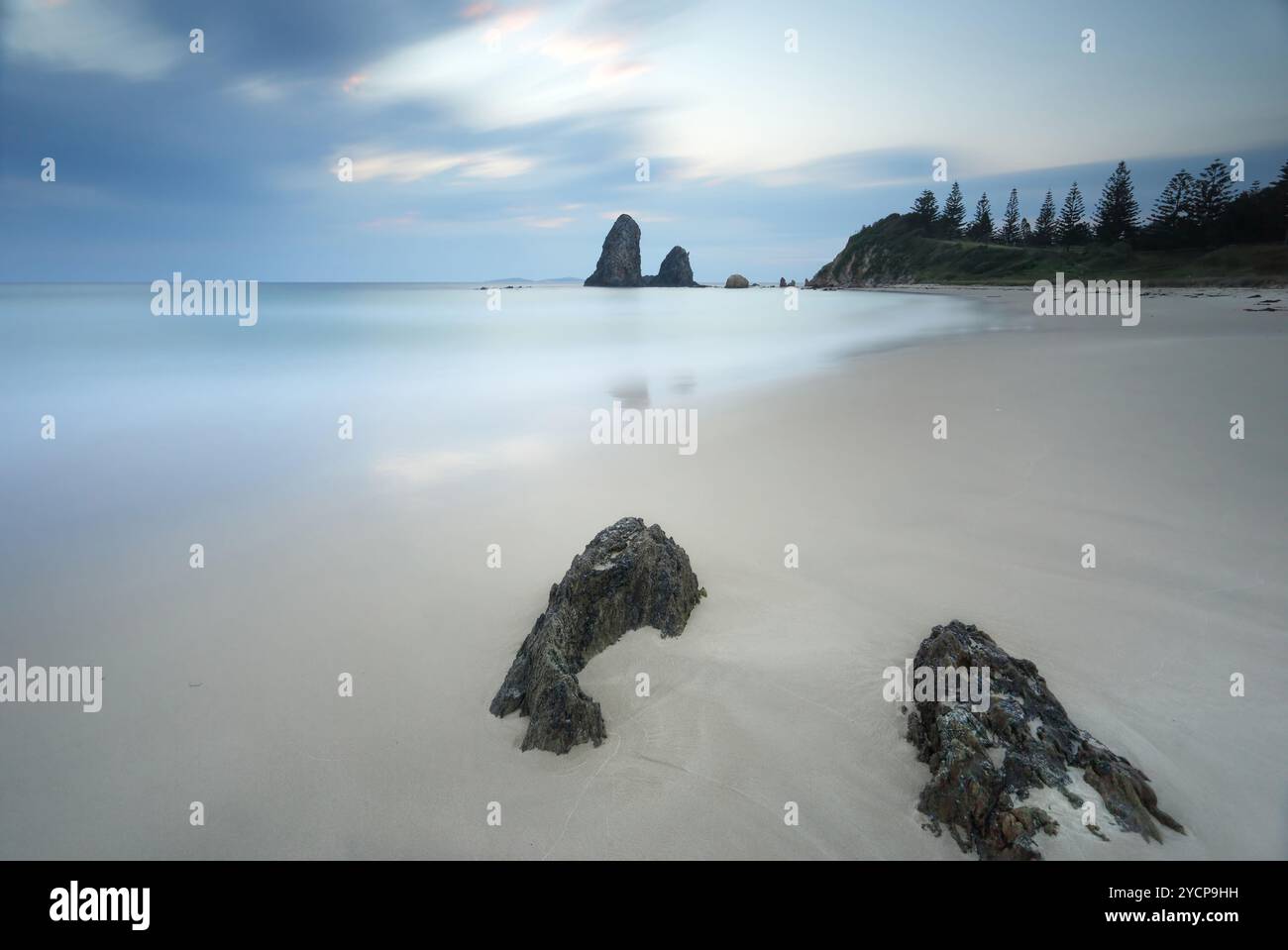 Glasshouse Rocks Australia Stock Photo - Alamy