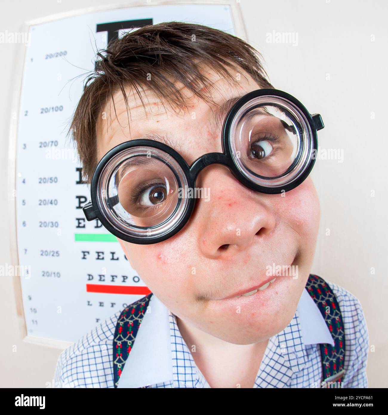 School children with spectacles hi-res stock photography and images - Alamy