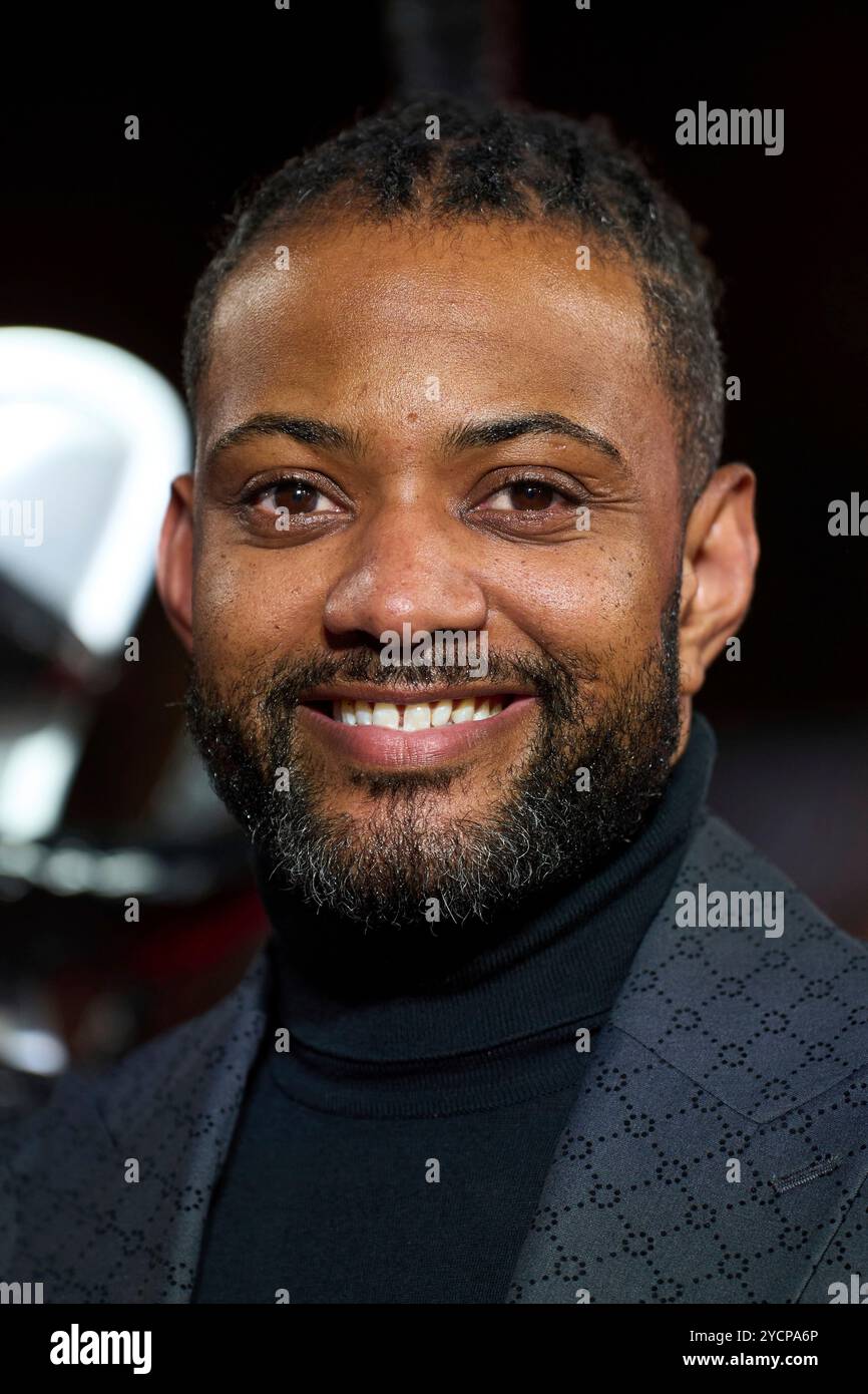 JB Gill poses for photographers upon arrival at the premiere of the ...