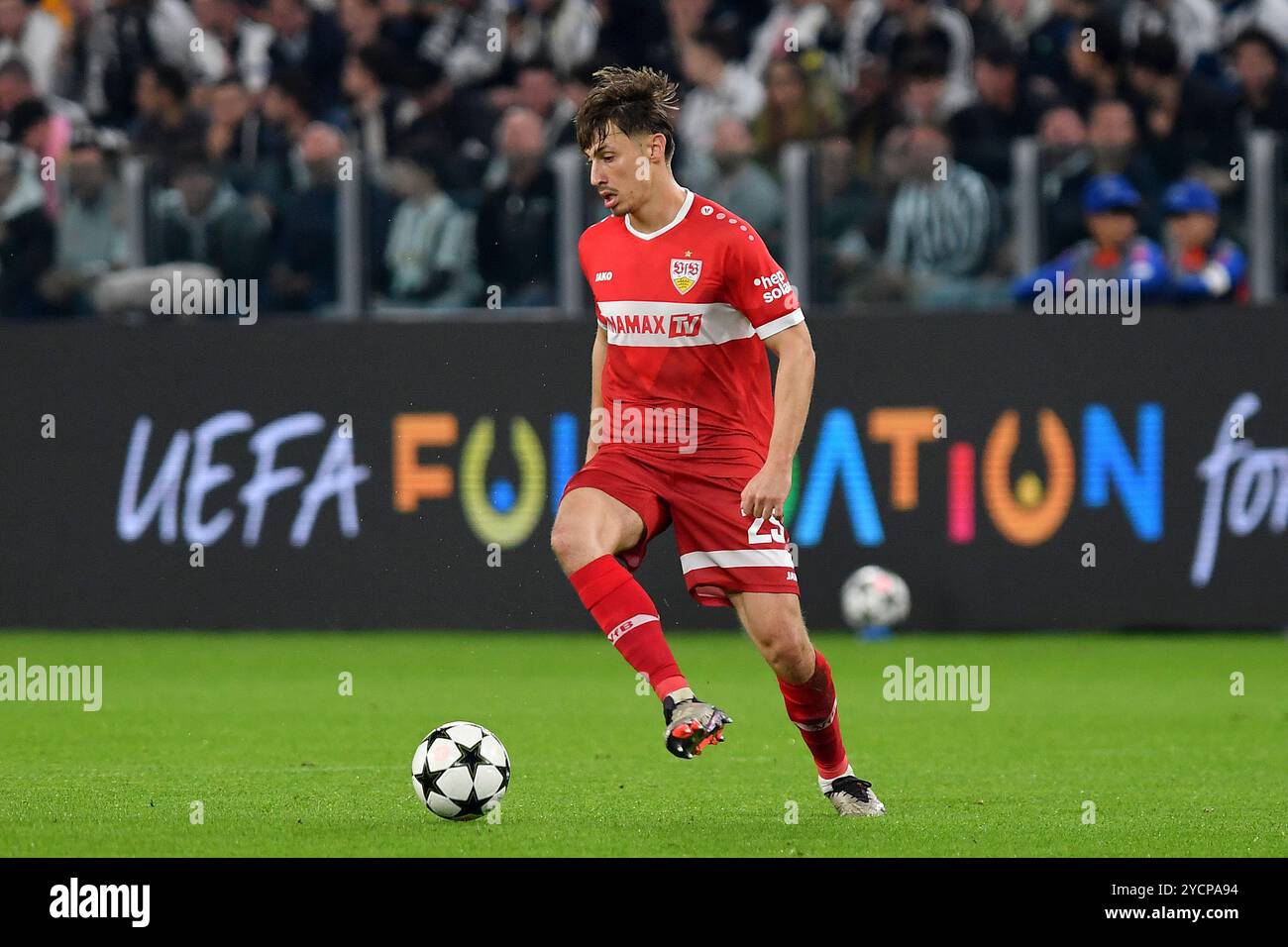 Anthony Rouault VfB Stuttgart during UEFA Champions League 2024/25 ...