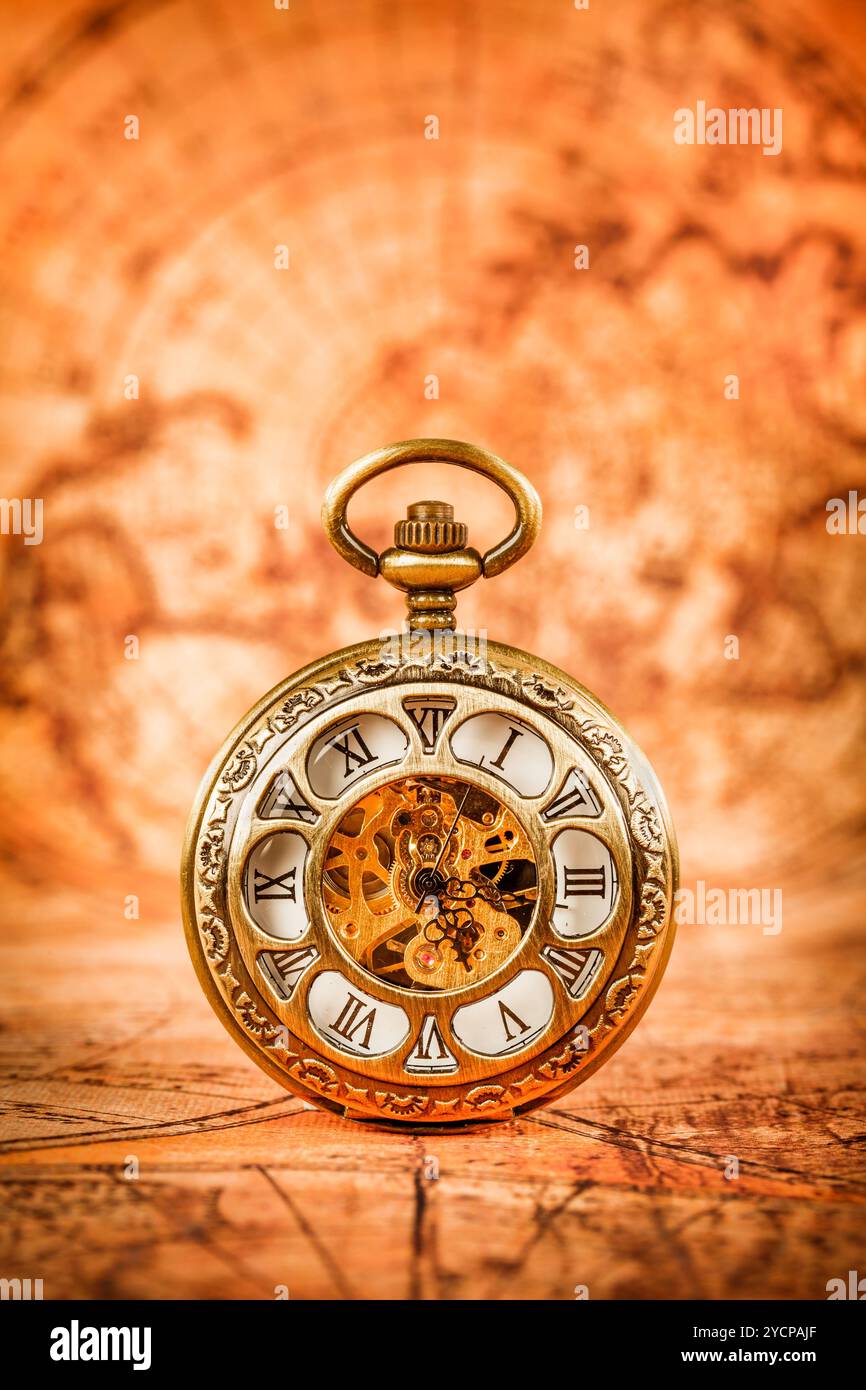 Vintage pocket watch Stock Photo - Alamy