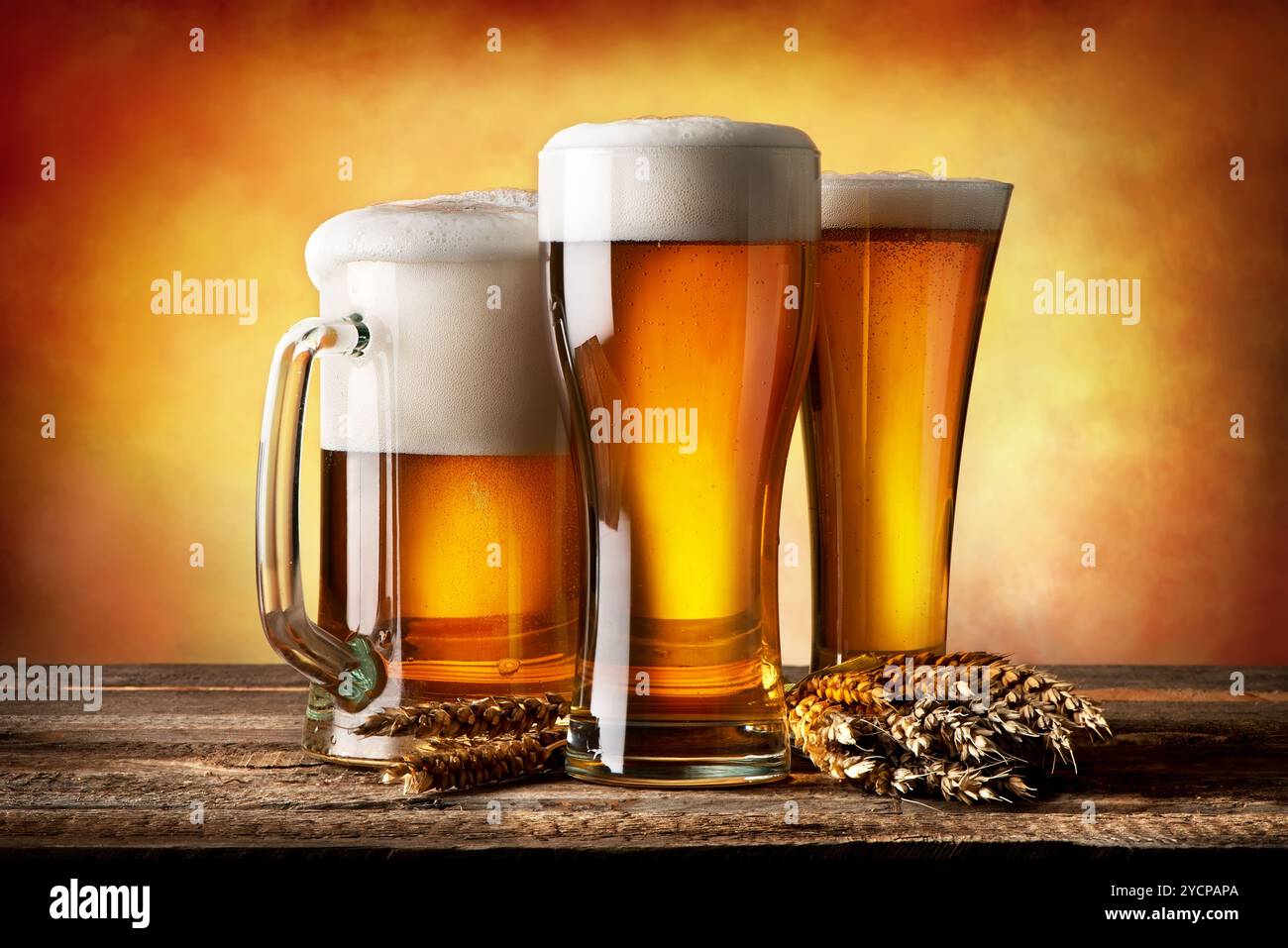 Three beers hi-res stock photography and images - Alamy