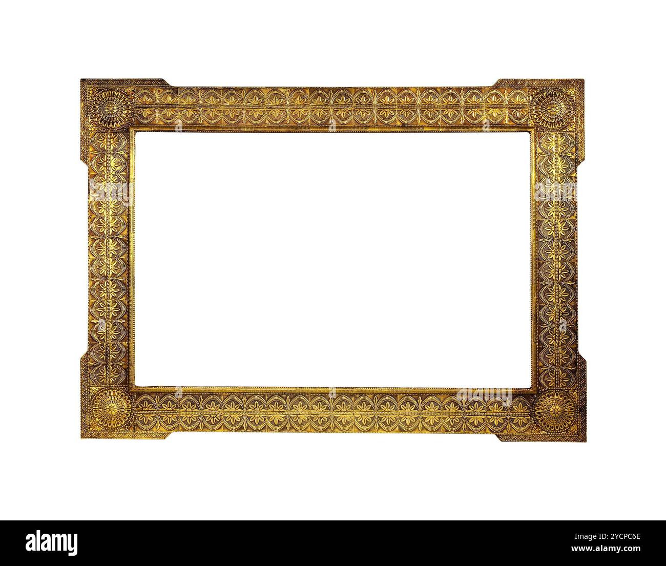 Golden islamic pattern Cut Out Stock Images & Pictures - Alamy