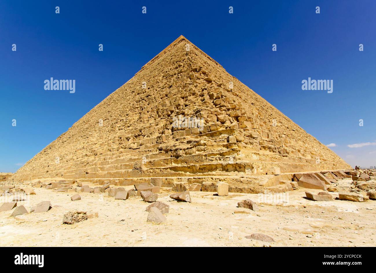 Pyramide of Chefren Stock Photo - Alamy