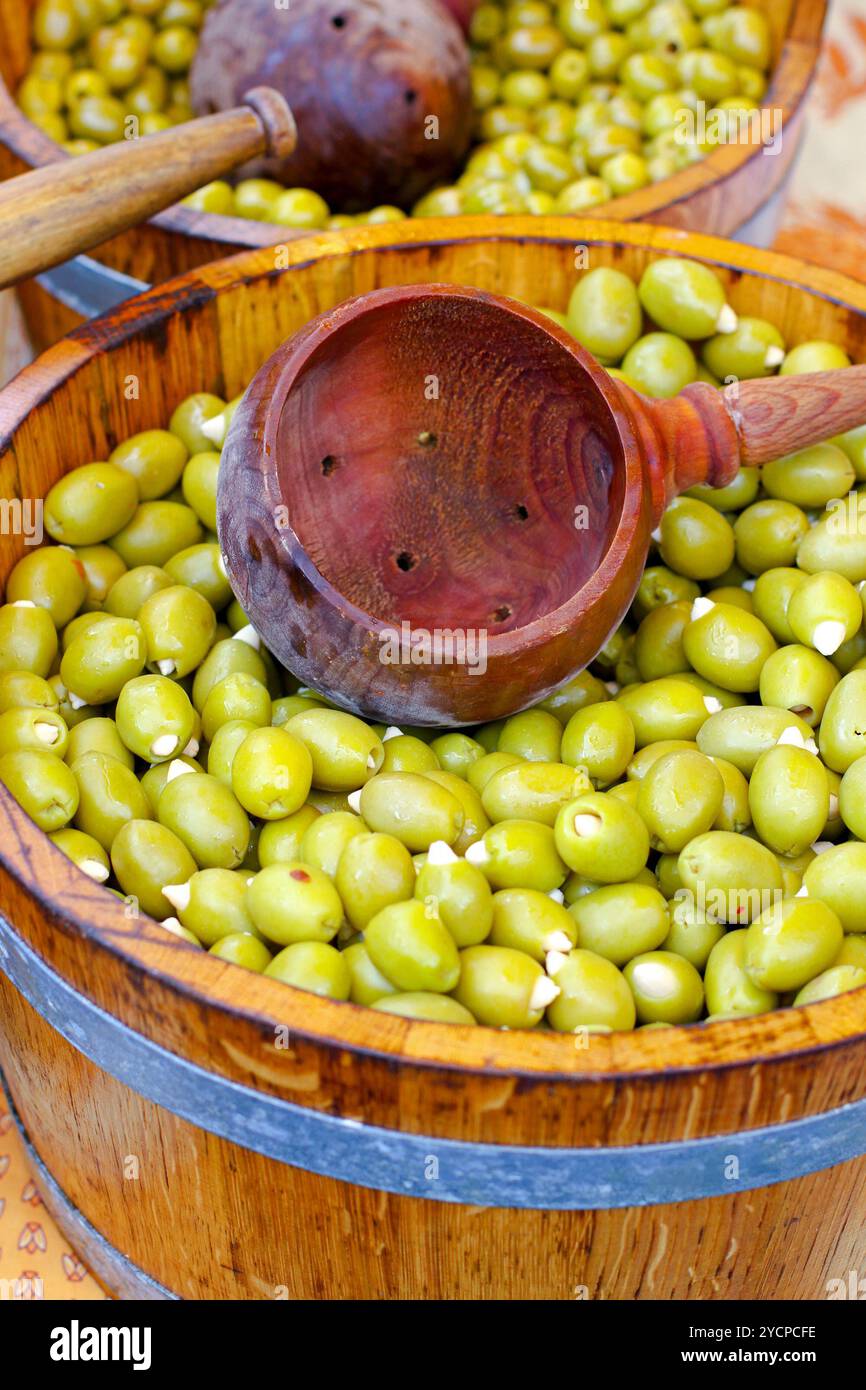 Olive bucket hi-res stock photography and images - Alamy