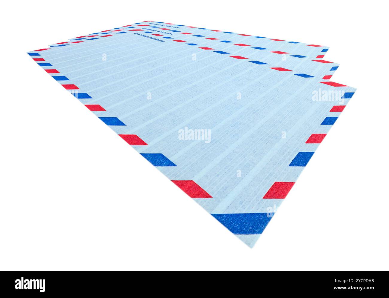 Envelopes isolated on white background Stock Photo - Alamy