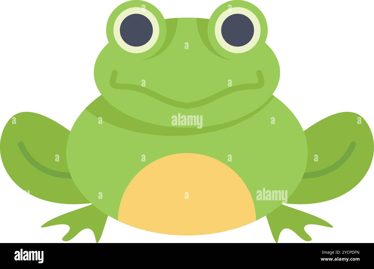 Playful frog design Cut Out Stock Images & Pictures - Alamy