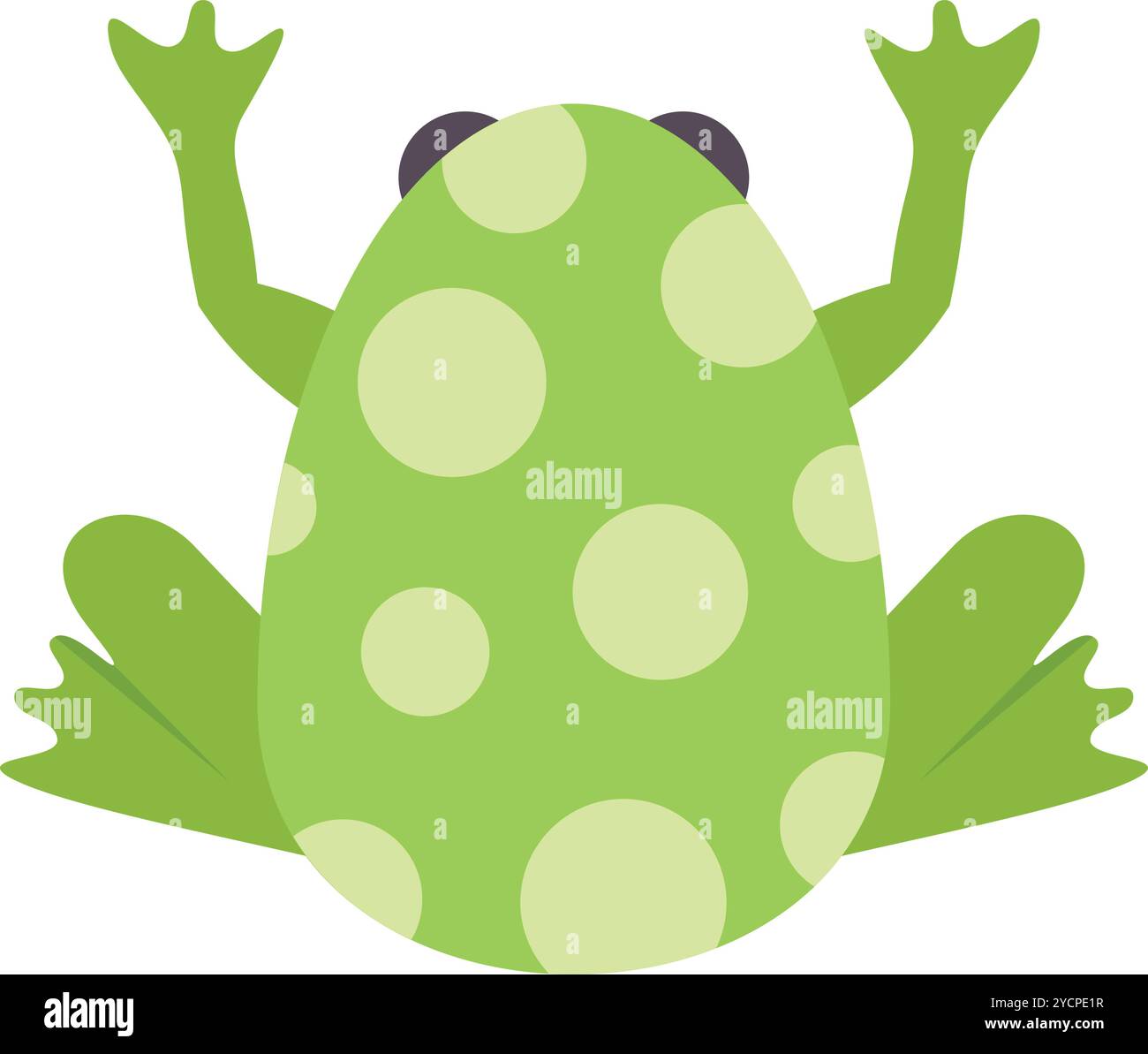 Playful pattern of green polka dots hi-res stock photography and images ...