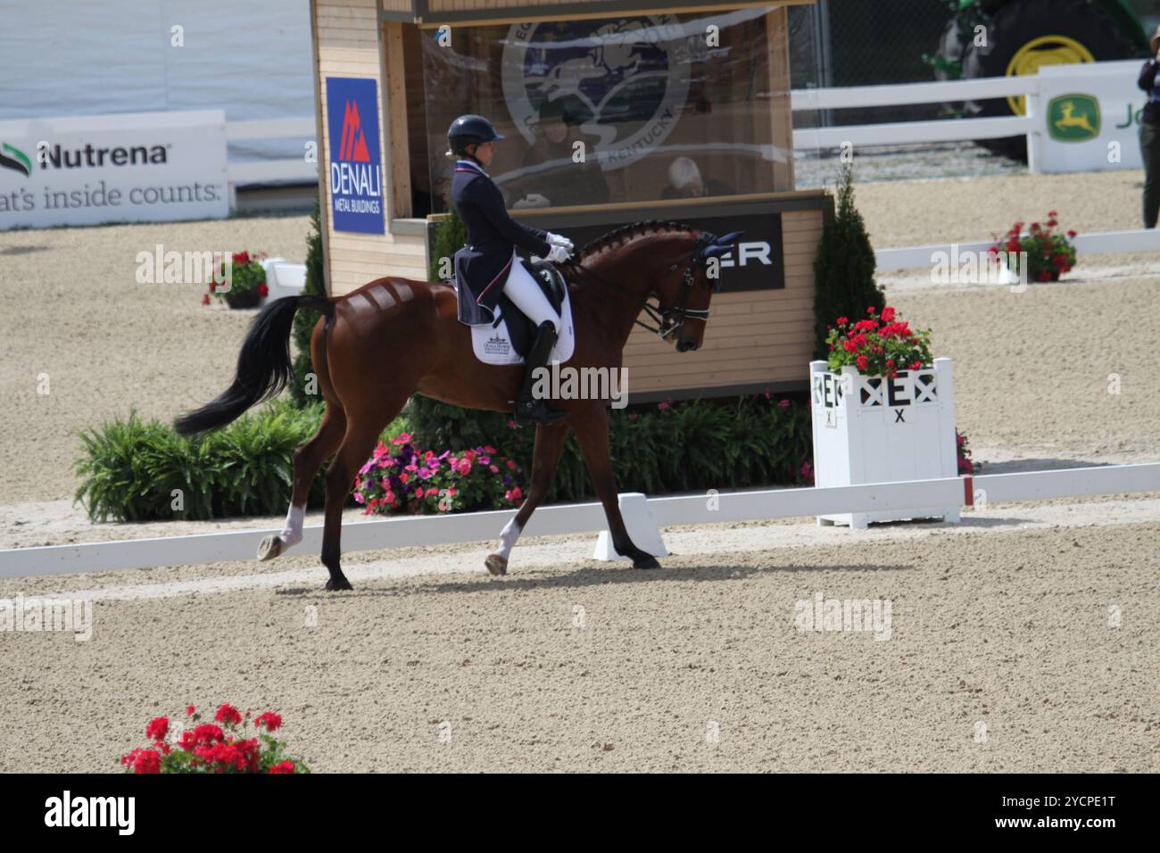 Land Rover Three Day Event Dressage 2024 held at Kentucky Horse Park in ...