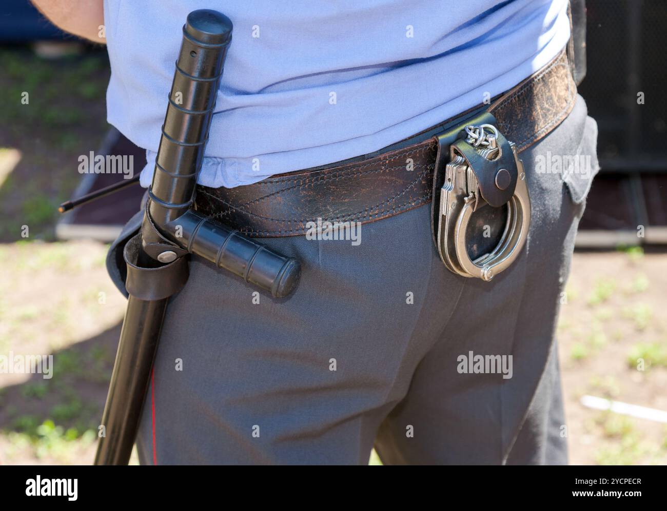 Police equipment hi-res stock photography and images - Alamy