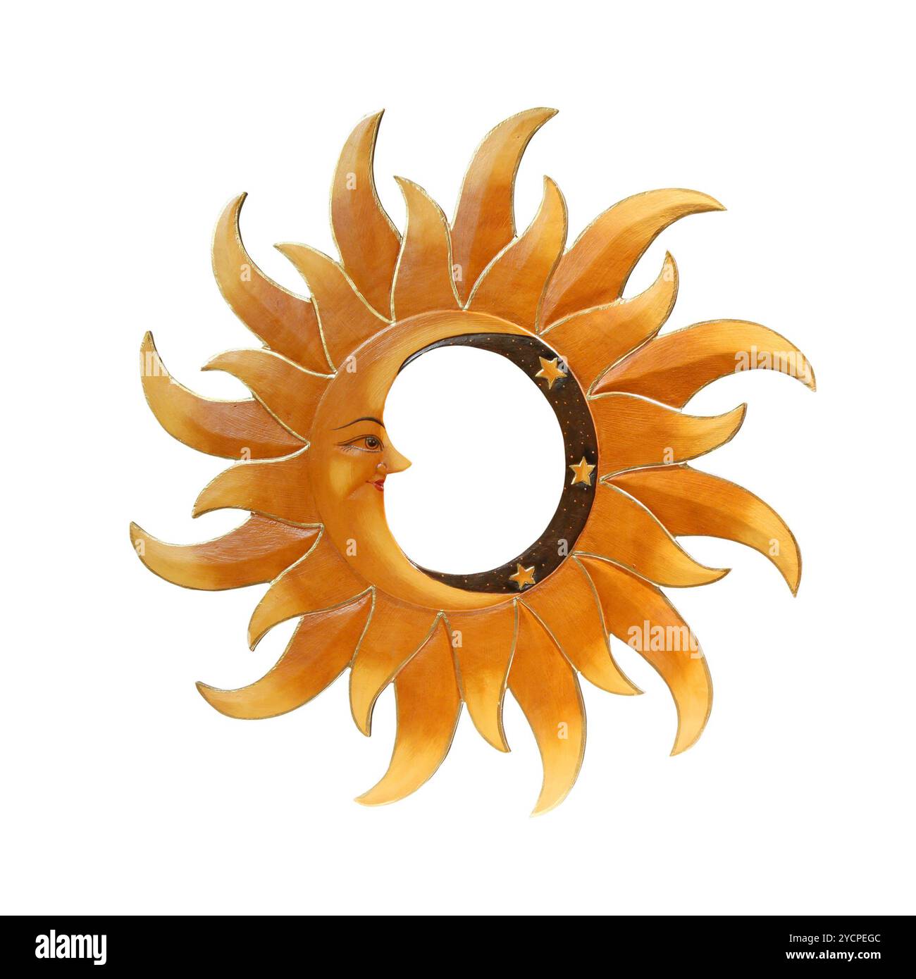 Sun frame isolated Stock Photo - Alamy