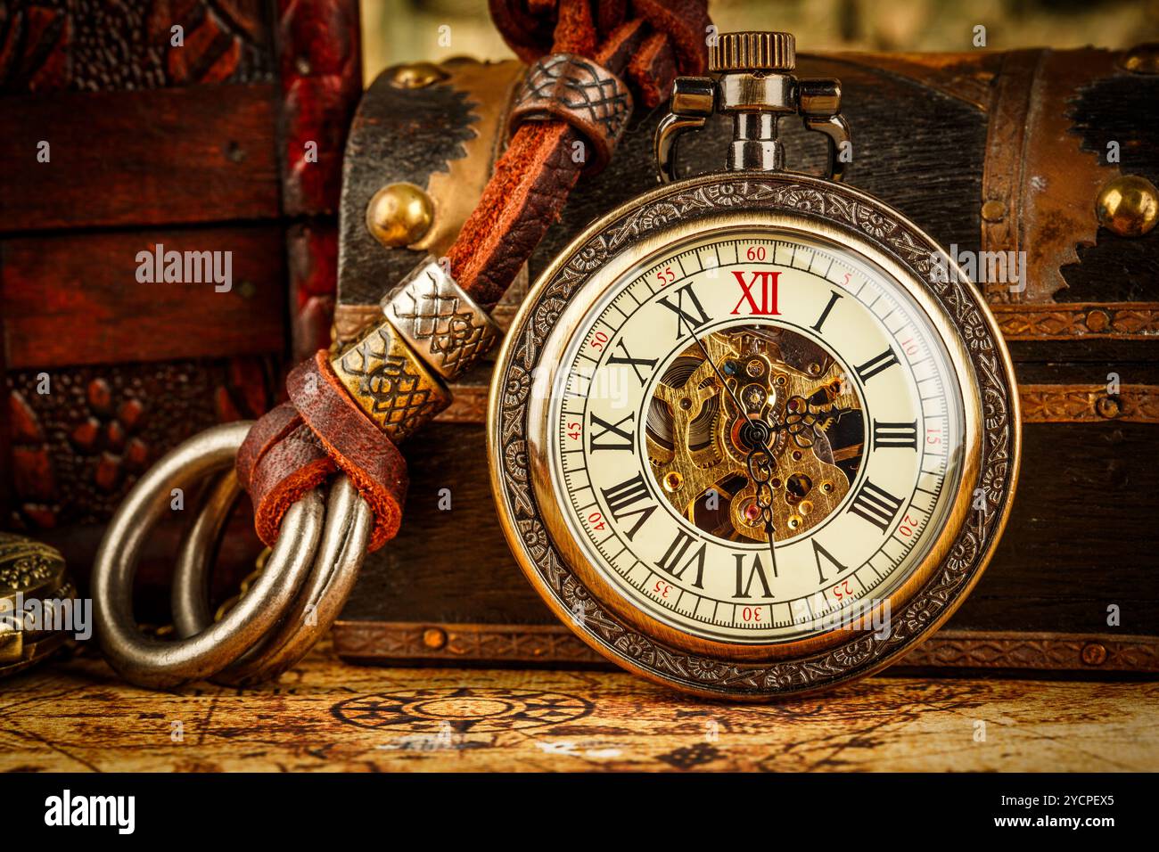 Vintage pocket watch Stock Photo - Alamy