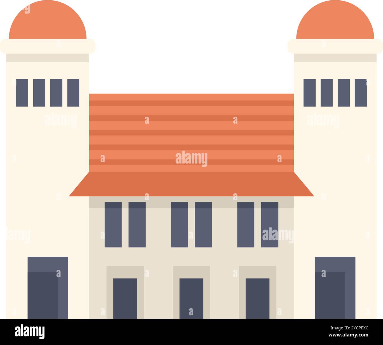 Lawang sewu building showing traditional javanese architecture with its ...