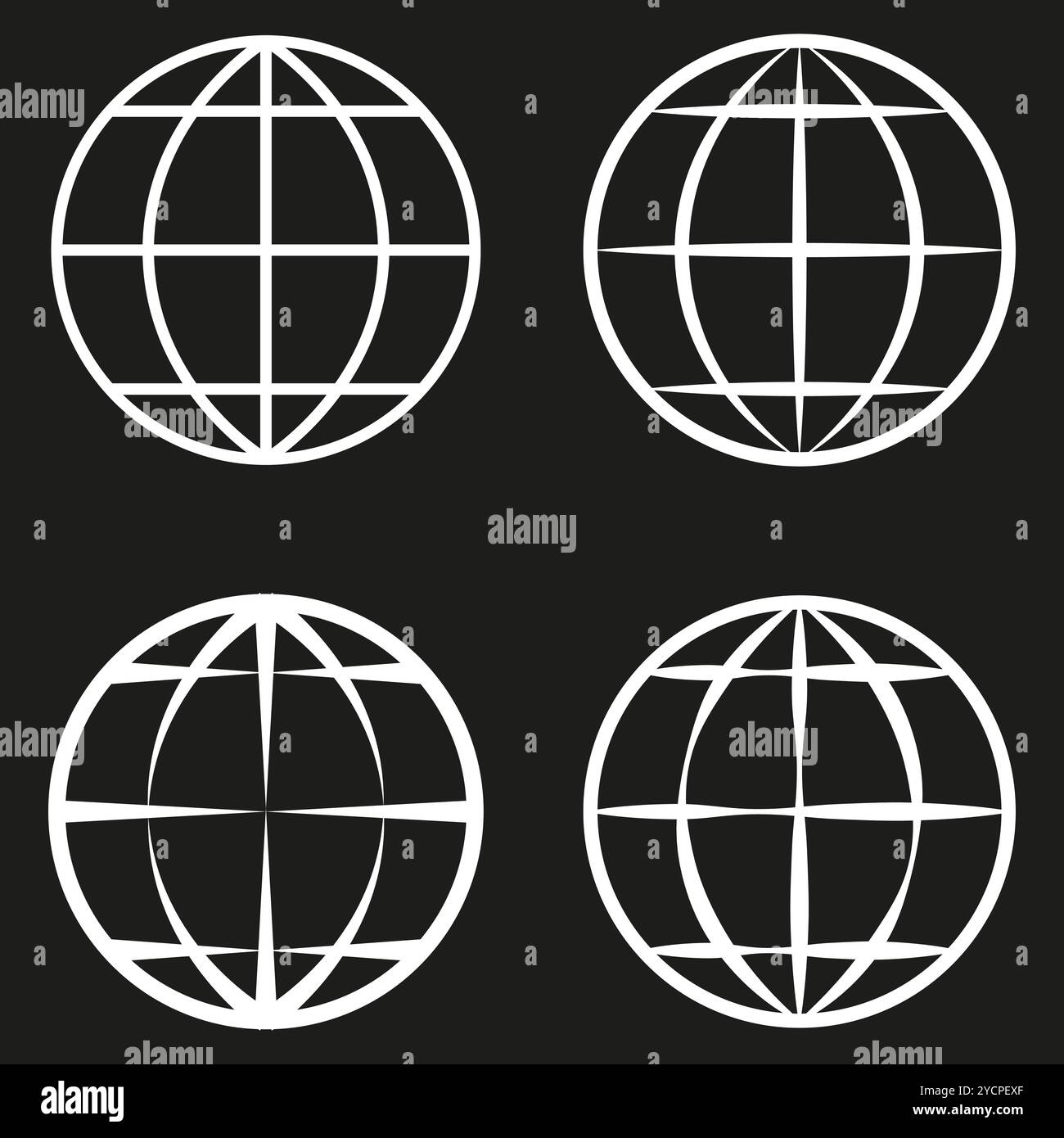 Black and white grid map hi-res stock photography and images - Alamy