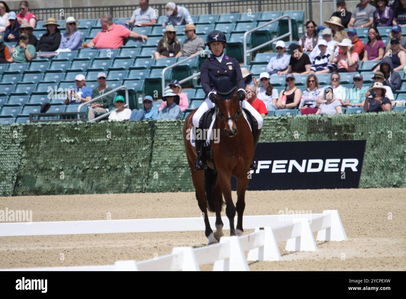 Land Rover Three Day Event Dressage 2024 held at Kentucky Horse Park in ...
