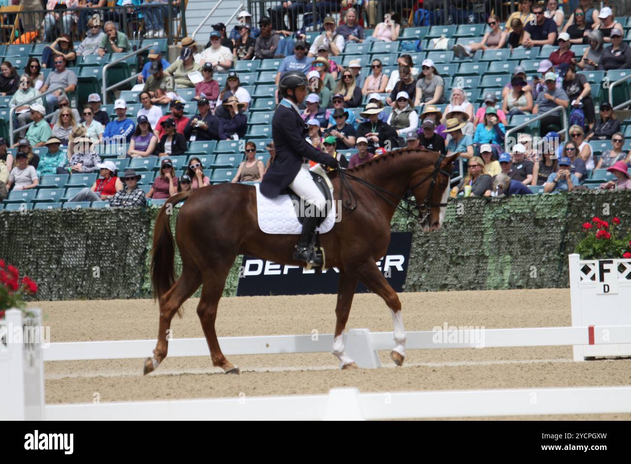 Land Rover Kentucky Three Day Event Dressage 2024 held at Kentucky ...