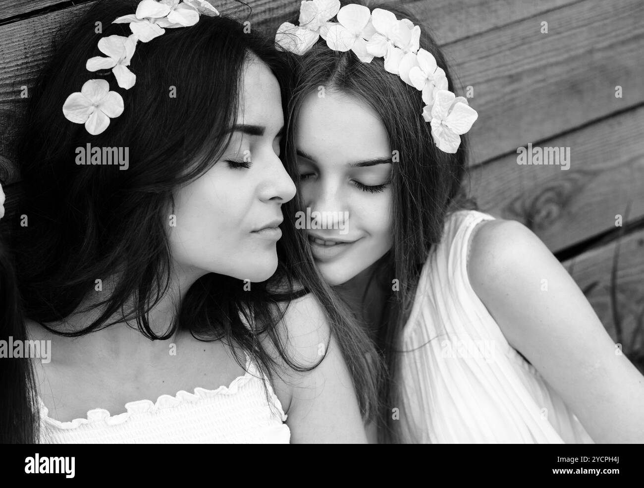 Two beautiful girl Stock Photo - Alamy