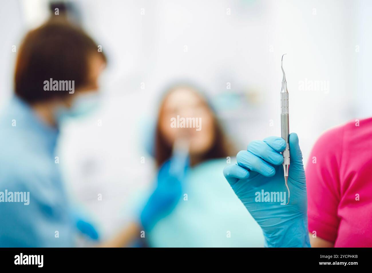 Professional teeth cleaning hi-res stock photography and images - Alamy