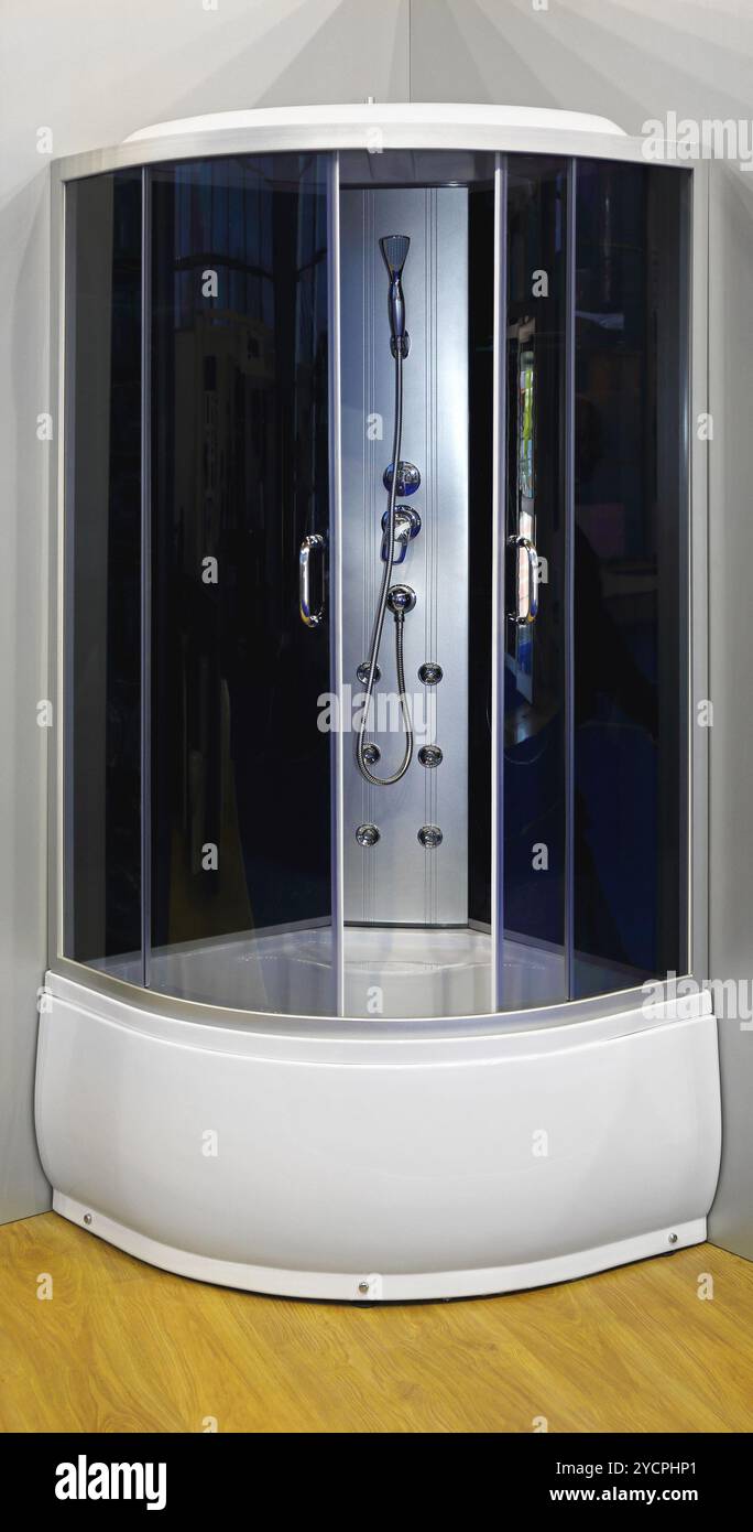Contemporary glass shower cabin hi-res stock photography and images - Alamy