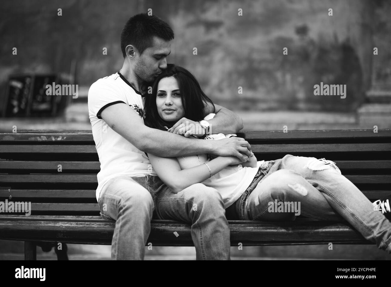 City summer fun Black and White Stock Photos & Images - Alamy