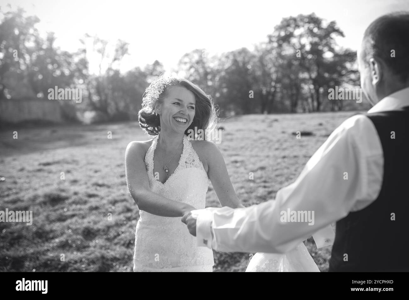 Beautiful couple having fun outdoors hi-res stock photography and ...