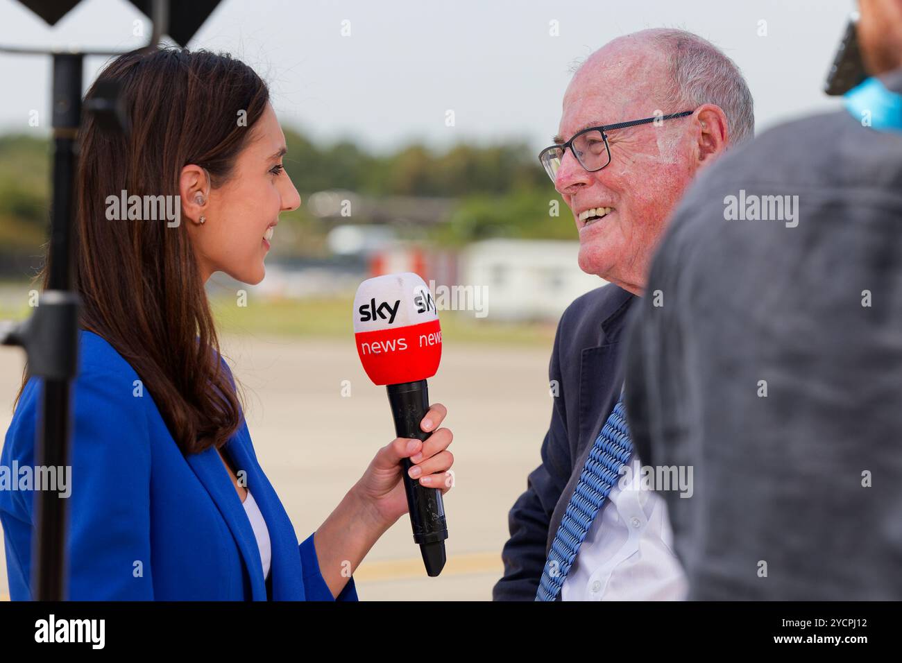 Sydney, Australia. 23rd Oct, 2024. Sky News reporter, Julia Bradley ...