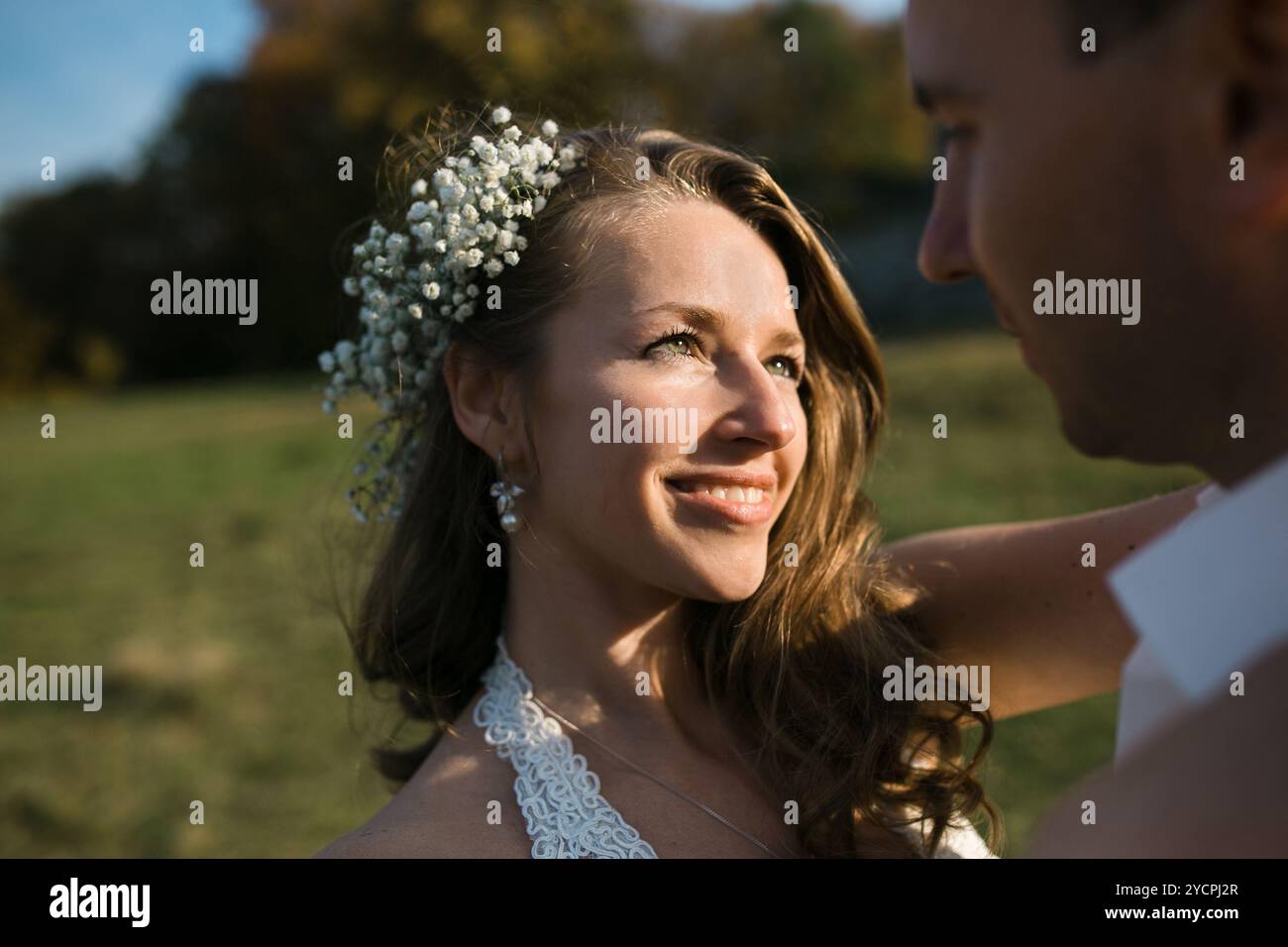 Beautiful couple having fun Stock Photo - Alamy