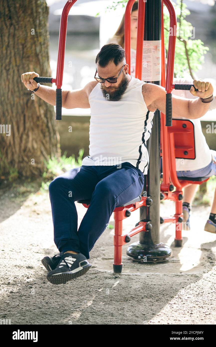 Arm muscle exercises hi-res stock photography and images - Alamy