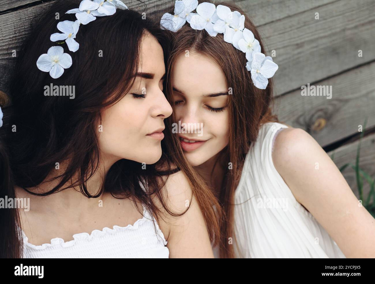 Two beautiful girl Stock Photo - Alamy