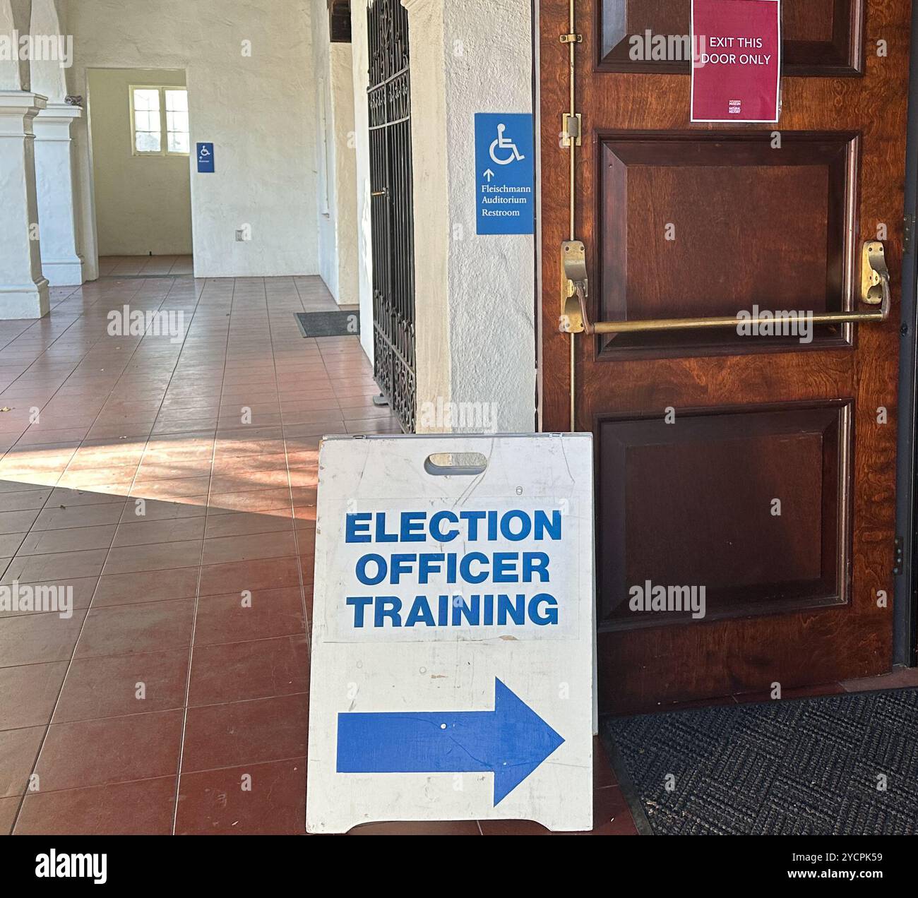 Santa Barbara, California, USA. 23rd Oct, 2024. Election Officer ...