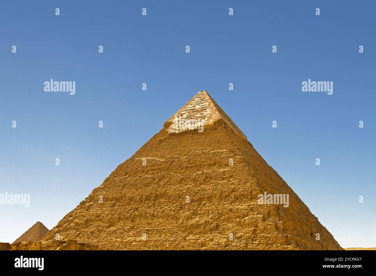 Pyramid of Chefren Stock Photo - Alamy