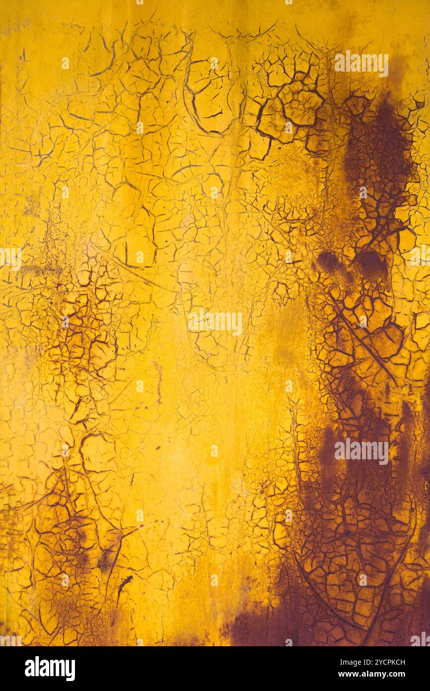 Old paint vertical background yellow and purple Stock Photo - Alamy