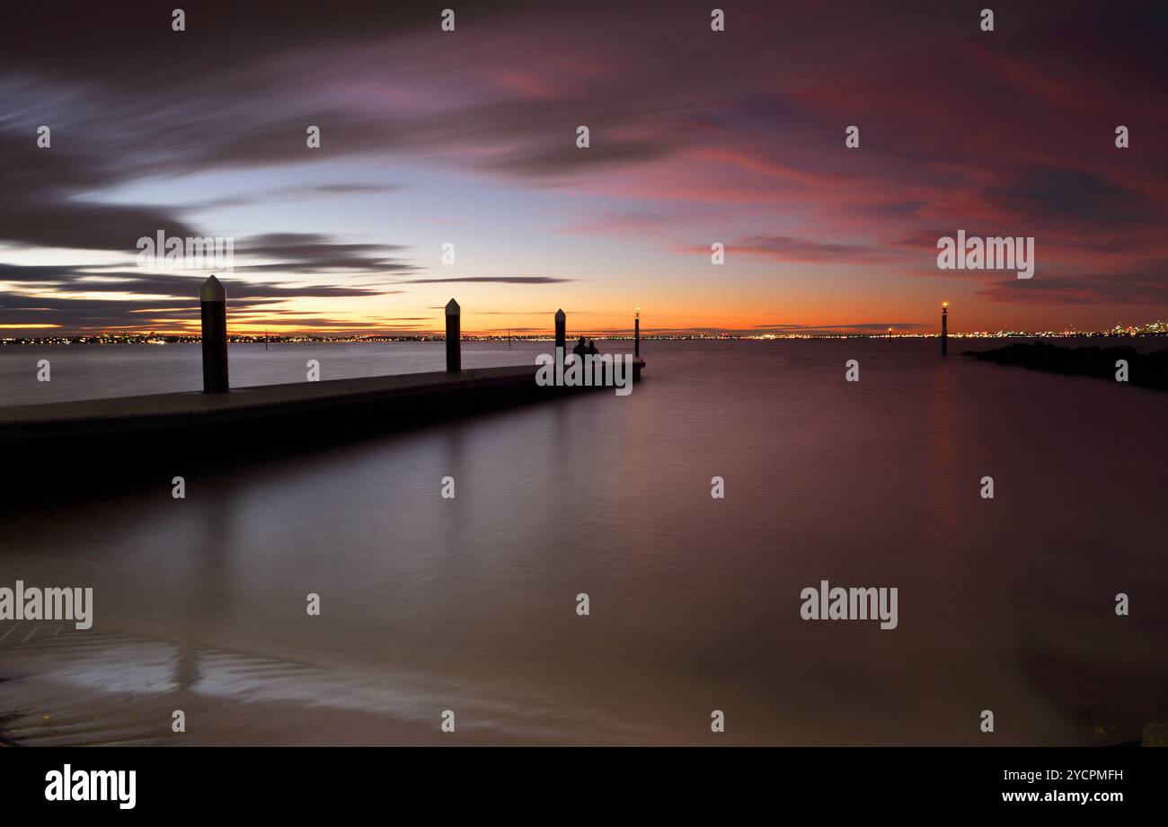 Sunset Views Botany Bay Stock Photo - Alamy