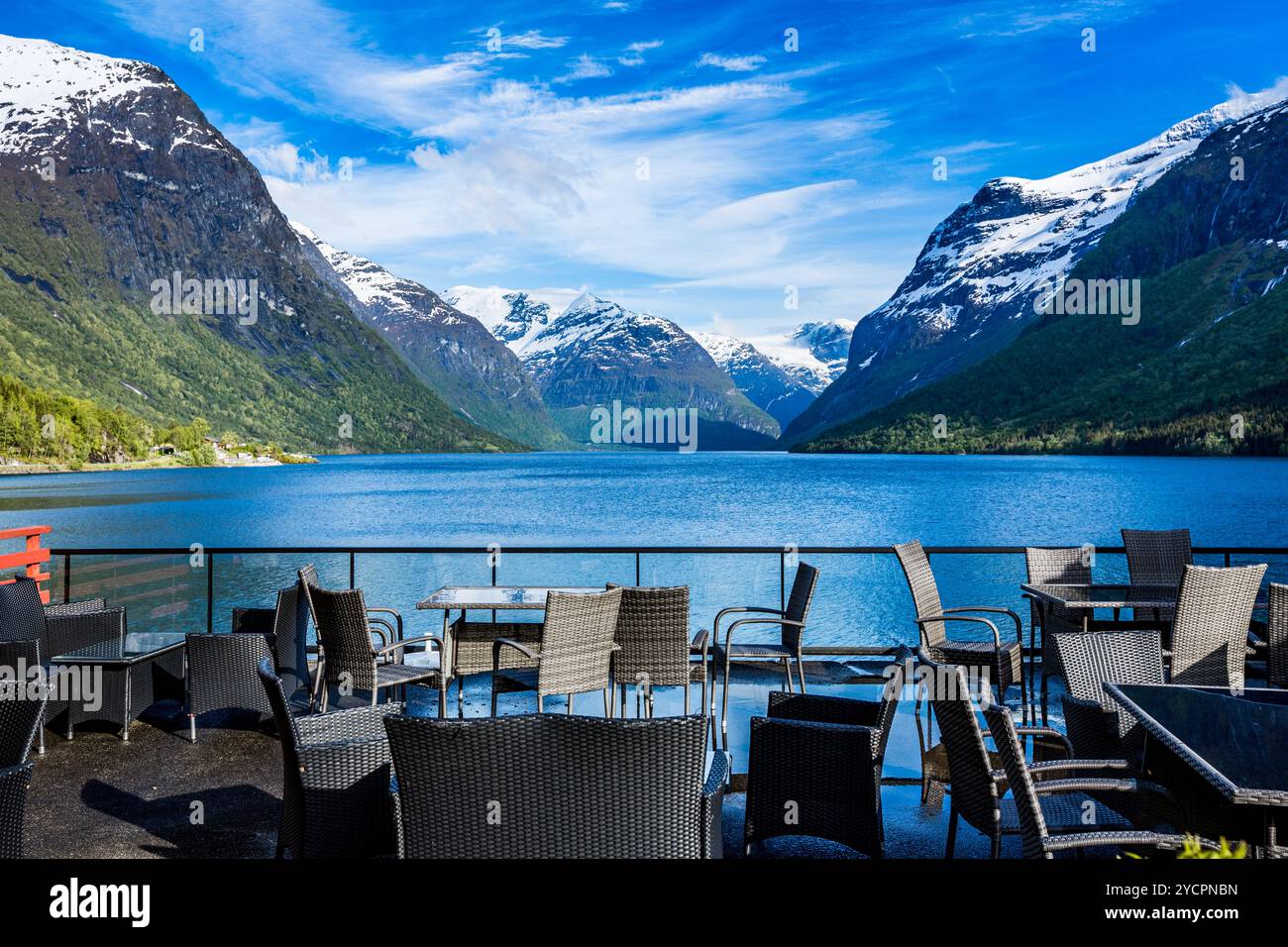 Fjord cafe hi-res stock photography and images - Alamy