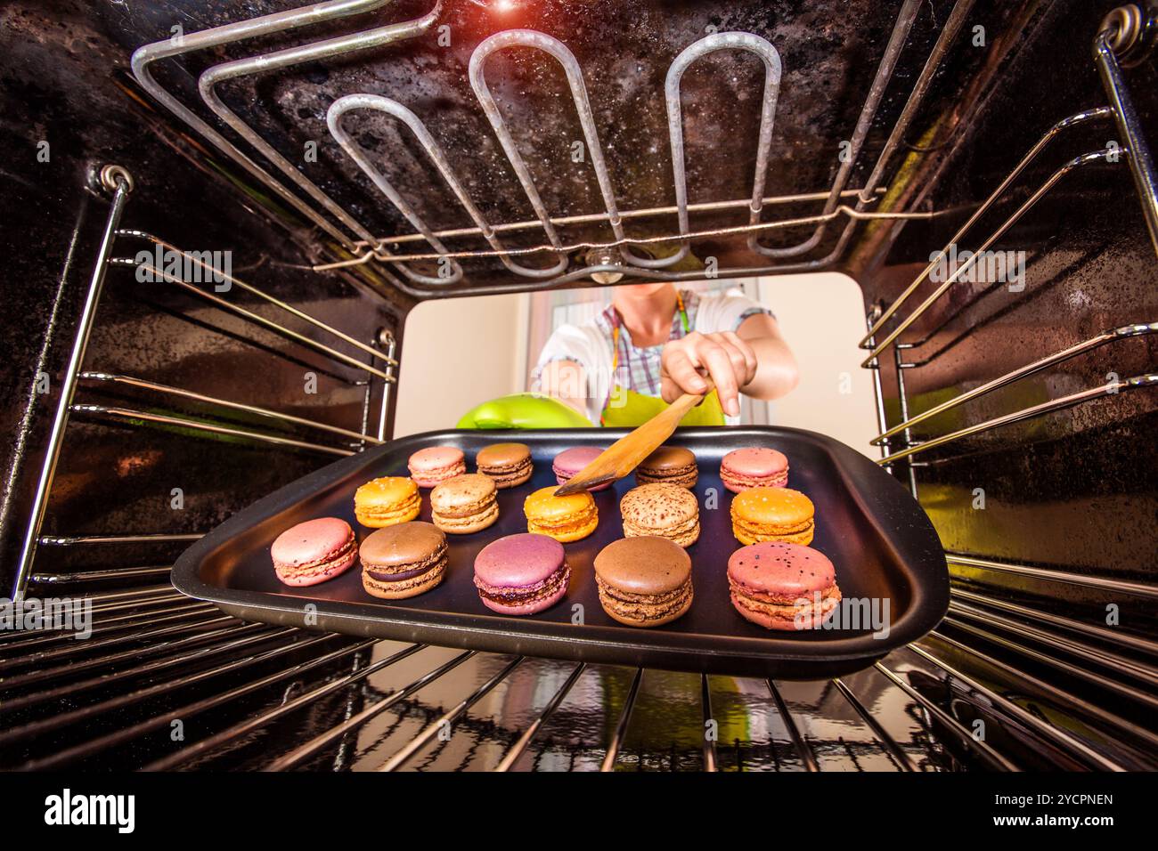 Macarons girl hi-res stock photography and images - Alamy
