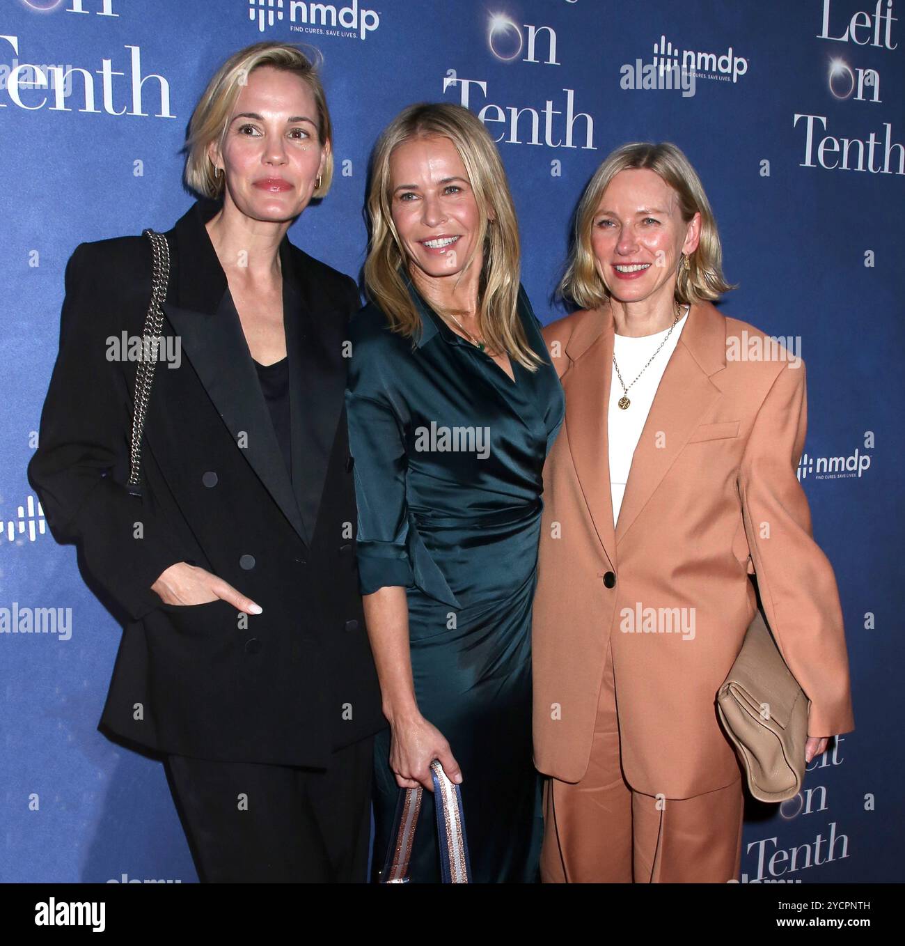 New York City, USA. 23rd Oct, 2024. Leslie Bibb, Chelsea Handler and ...