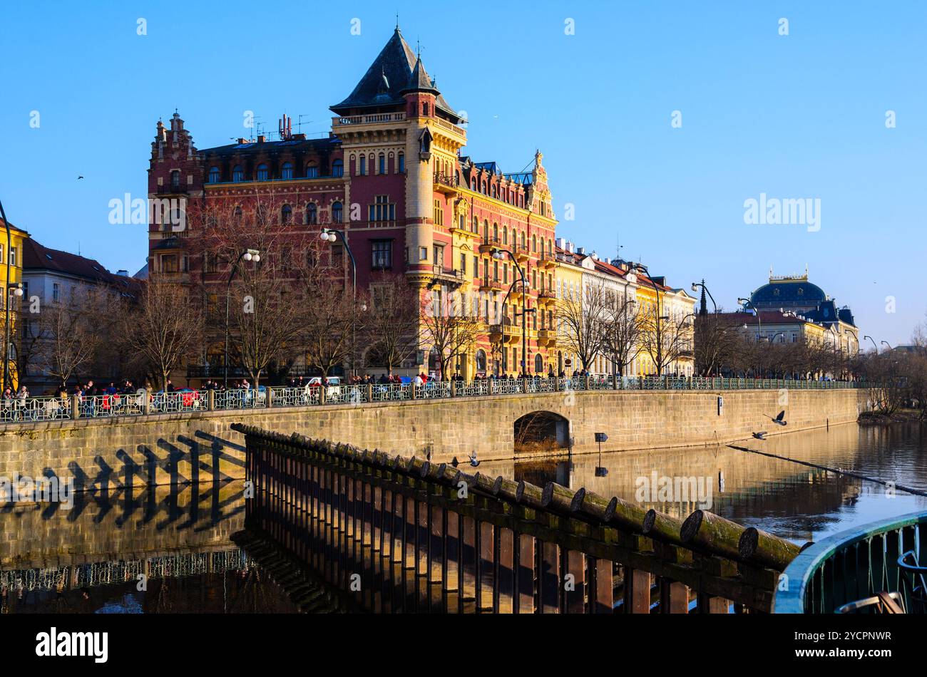 Prague spring view hi-res stock photography and images - Alamy