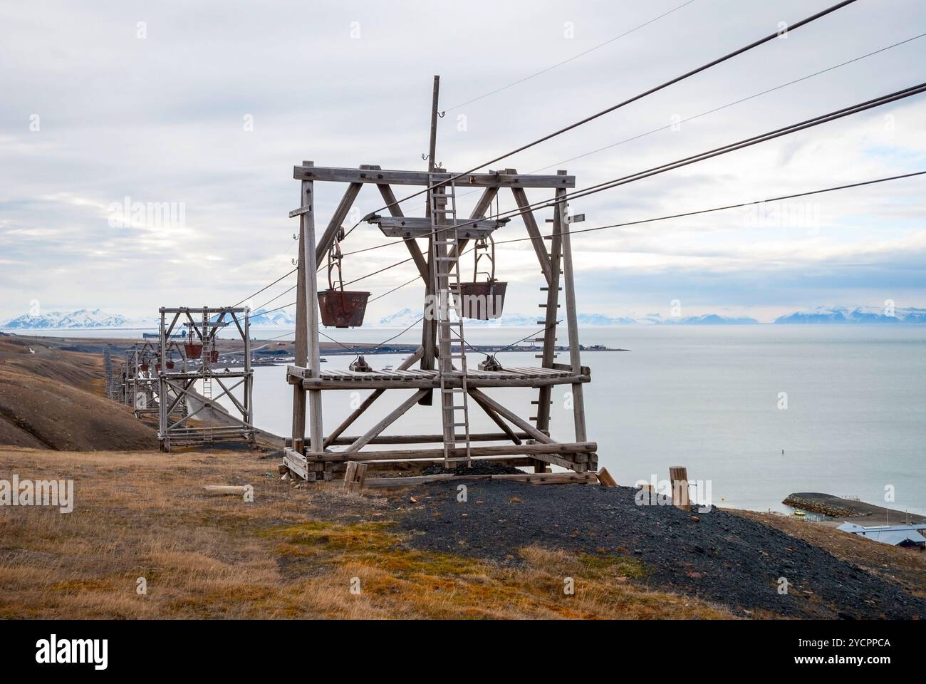Old cable car coal transportation hi-res stock photography and images ...