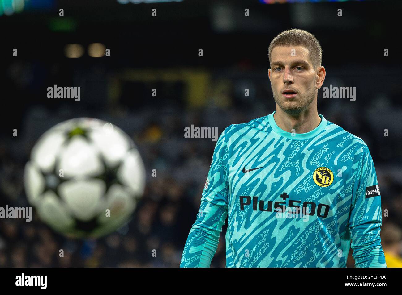 Bern, Switzerland, October 23st 2024: Goalkeeper David Von Ballmoos (26 ...