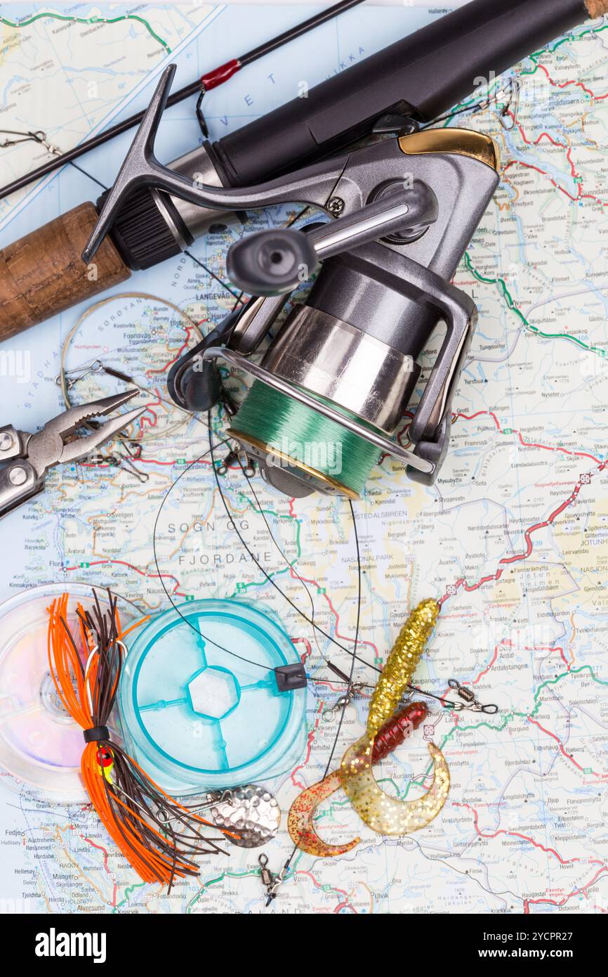 Blank lure map hi-res stock photography and images - Alamy