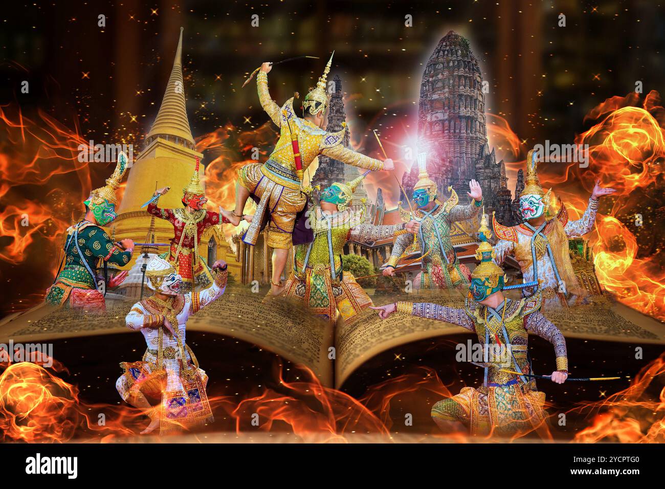 Khon Masked Dance Characters, a UNESCO Intangible Cultural Heritage ...