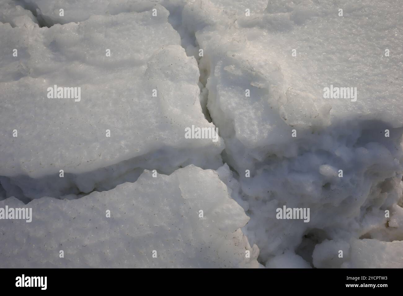 The winter sea ice Stock Photo - Alamy