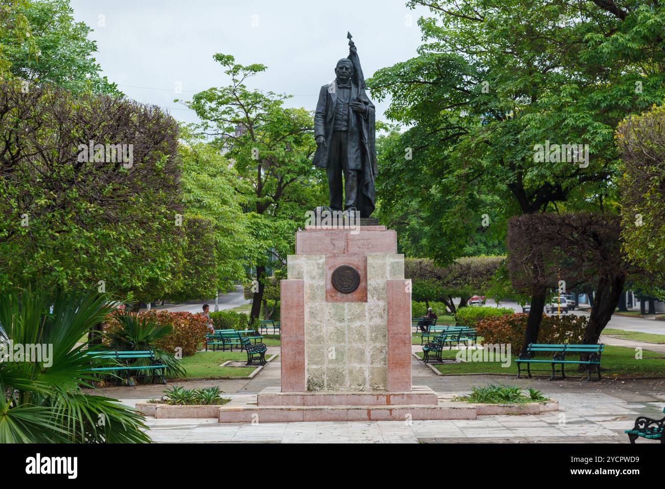 The Benito Juarez Monument in Avenida de los Presidentes, La Habana ...