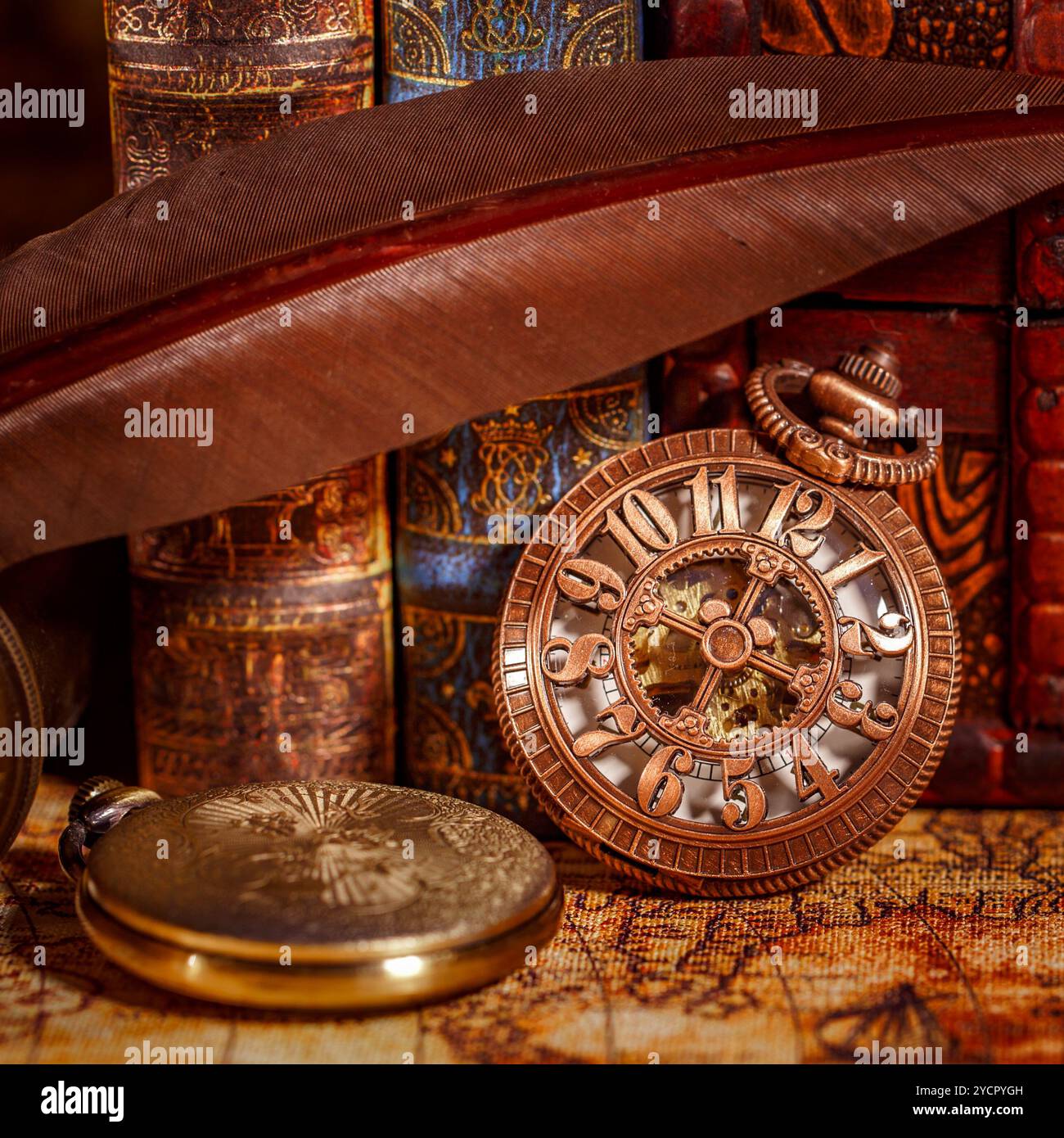 Vintage pocket watch Stock Photo - Alamy