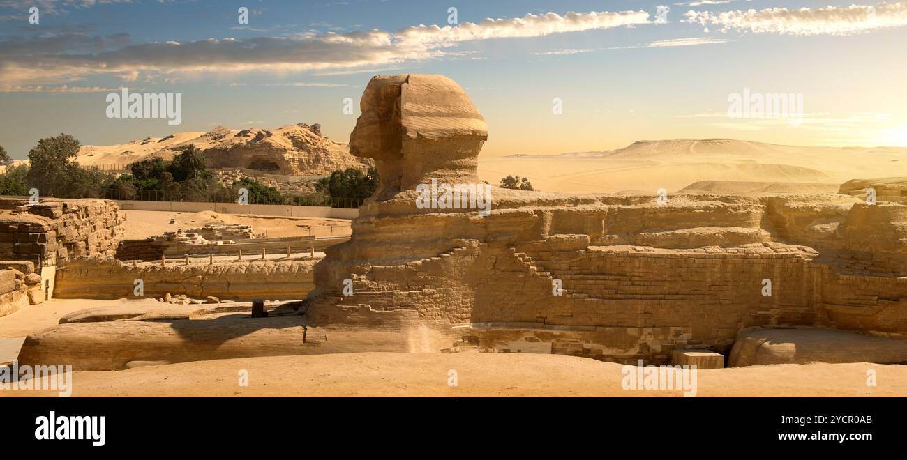 Great sphinx of giza sunrise hi-res stock photography and images - Alamy